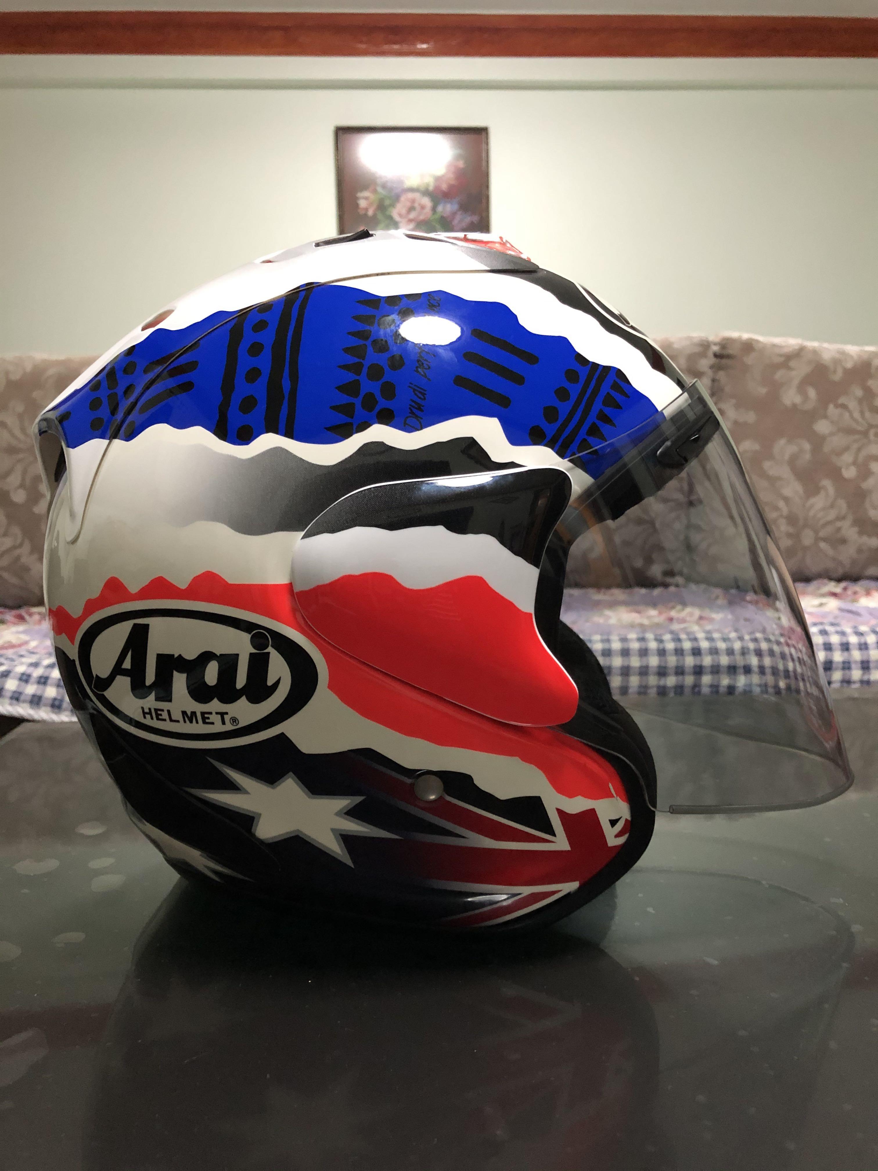 Arai Mick Doohan, Motorcycles, Motorcycle Apparel on Carousell
