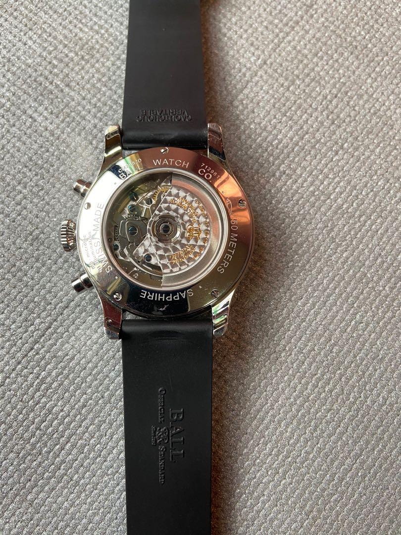 Ball Trainmaster World Time Chronograph, Luxury, Watches on Carousell