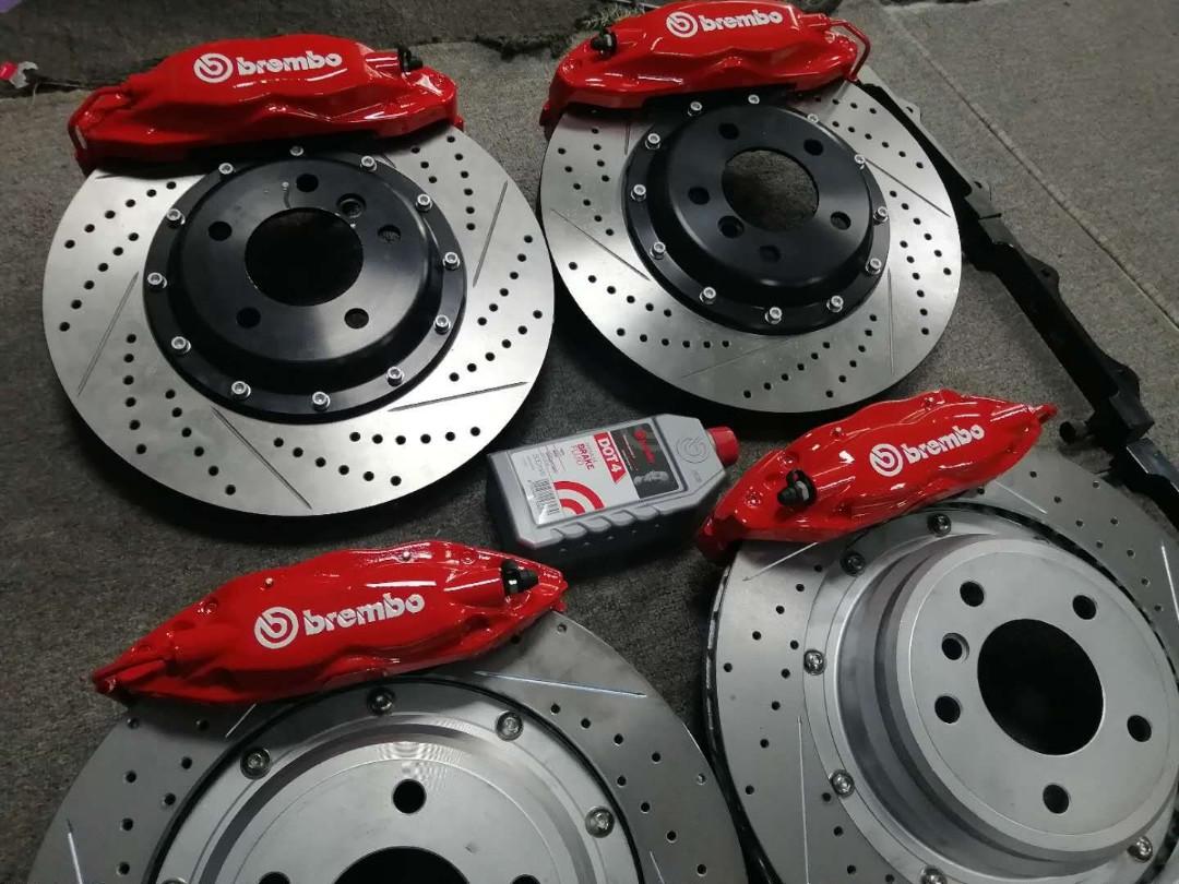 Brembo F50 4pot Brake kit, Auto Accessories on Carousell