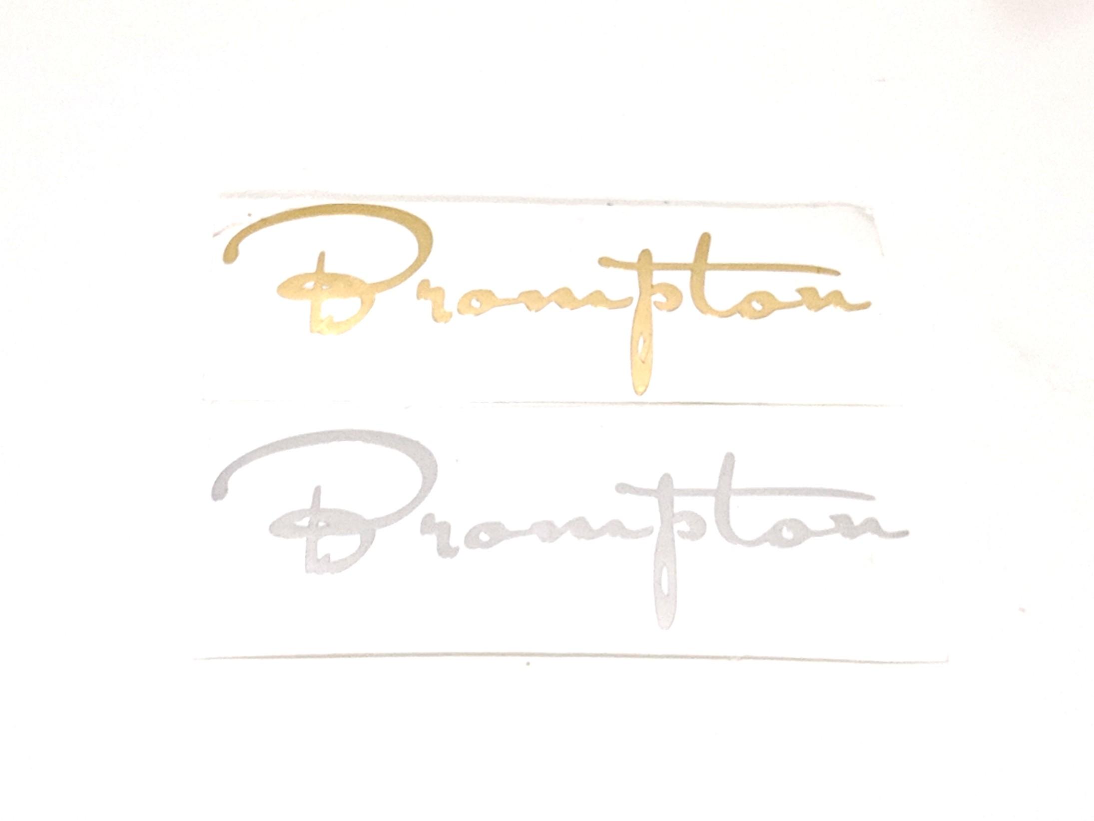 Brompton Die-cut Vinyl Sticker Decal, Sports Equipment, Bicycles ...