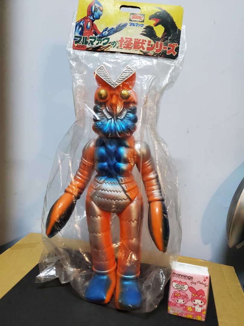 bullmark 巴魯坦星人 40cm高 大膠 搪膠 sofubi ultraman baltan, 興趣及遊戲, 玩具 & 遊戲類 - Carousell