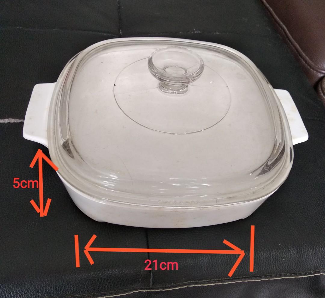 Corning Microwave Plus Browning Skillet USA (MW-9-B), Furniture & Home ...