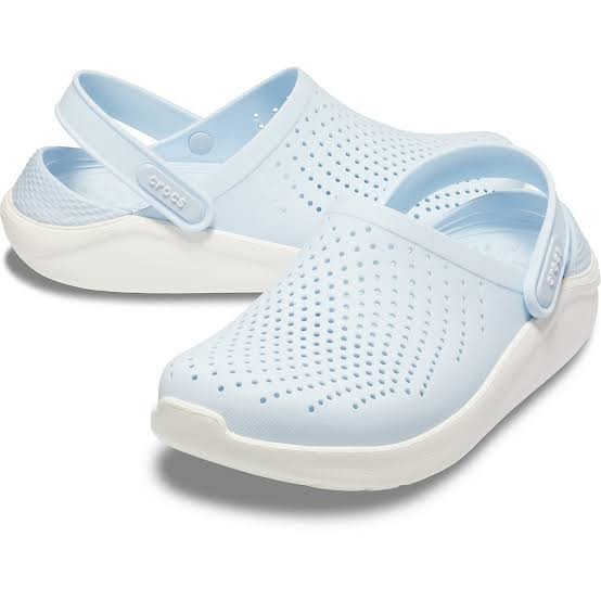 Crocs Literide Light Blue, Men's Fashion, Footwear, Slippers & Slides ...