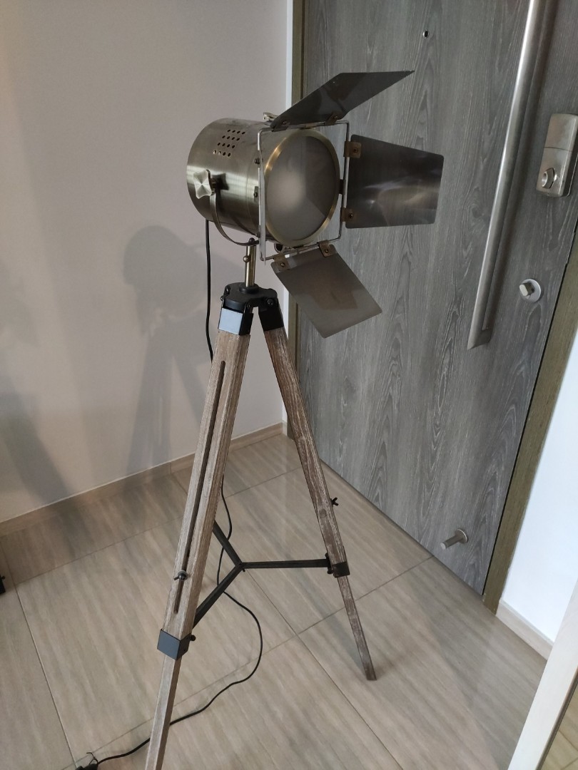 Decorative Standing Spotlight / Lamp, Furniture & Home Living, Lighting ...