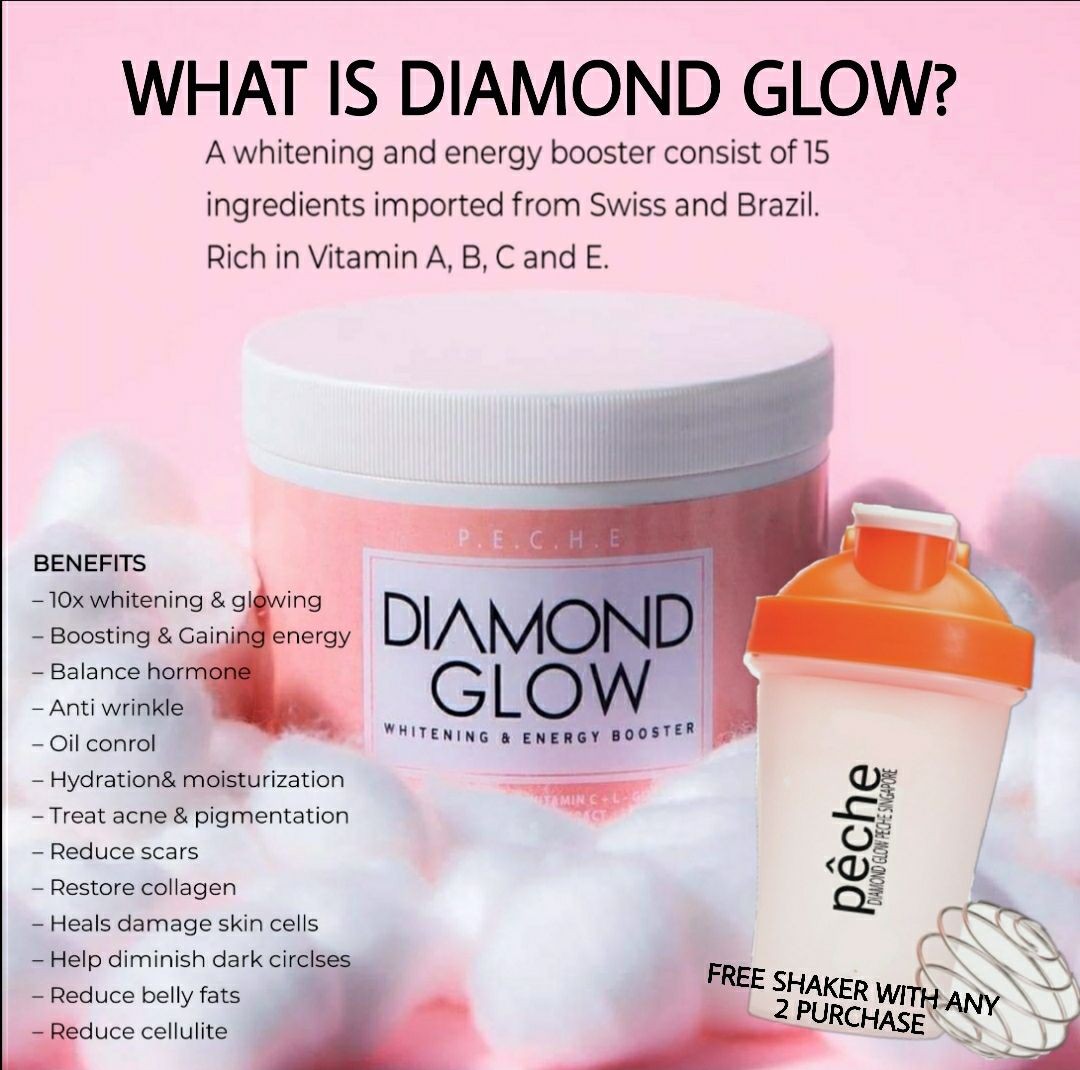 Diamond Glow Collagen, Beauty & Personal Care, Face, Face Care on Carousell