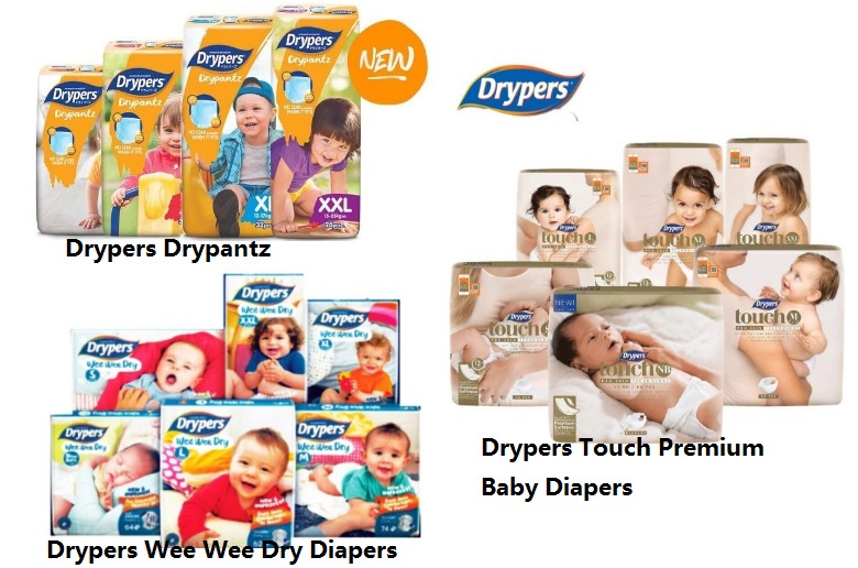 Drypers Drypantz/Wee wee Dry Diapers/ Carton Sales, Babies & Kids ...