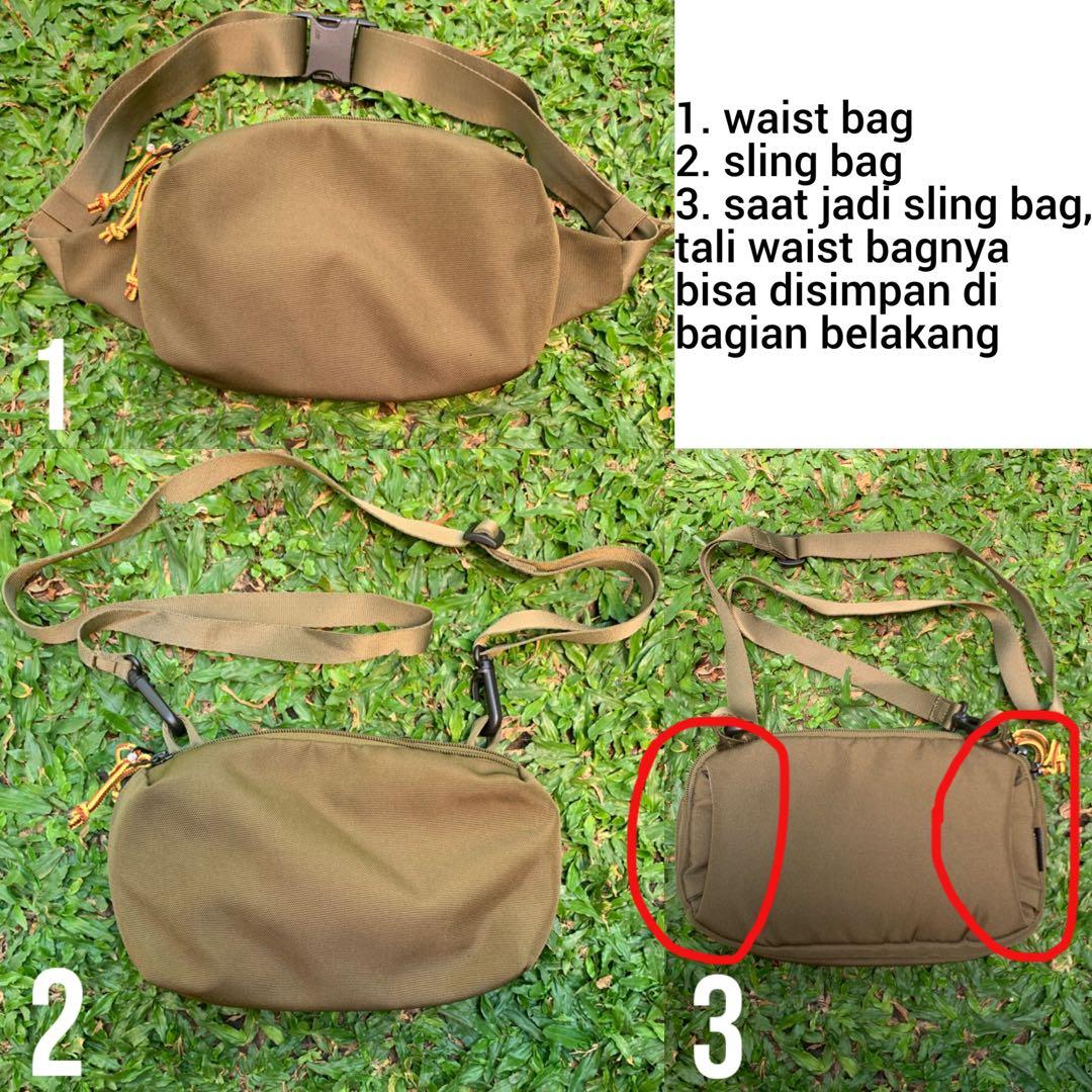 WAISTBAG WAIST SLING BAG / TAS MULTI FUNGSI UNISEX EXPORT ORIGINAL ...