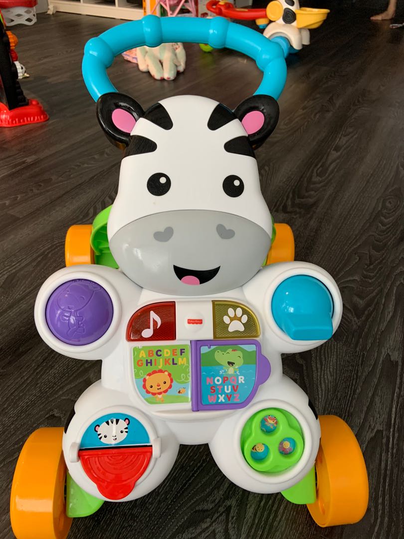 Fisher Price Zebra Walker, Babies & Kids, Infant Playtime on Carousell
