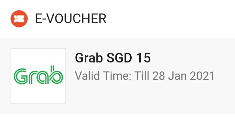 Grab SGD 15 voucher (using promo code), Tickets & Vouchers, Vouchers on ...