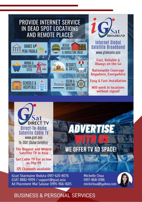 Gsat TV Cable Direct Television Satellite Gpinoy, Furniture & Home ...
