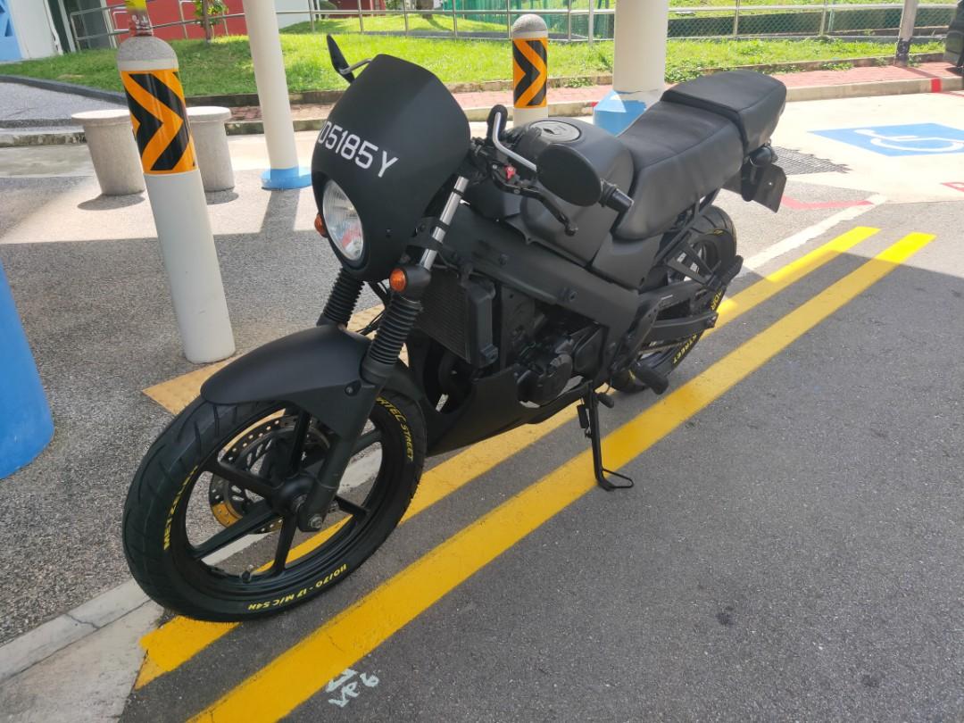 Honda CBR150R Cafe Racer "Charlotte" Coe 2029, Motorcycles, Motorcycles ...