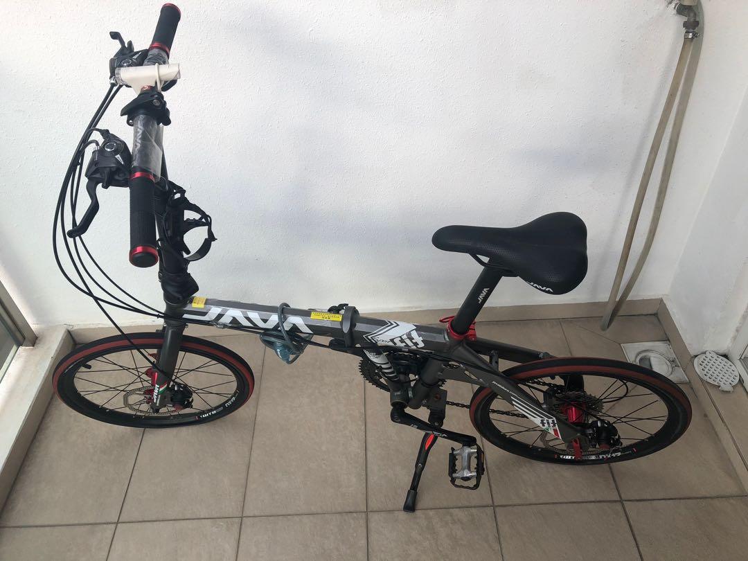 Java Fit 16 Speed Foldable Bike, Sports Equipment, Bicycles & Parts ...