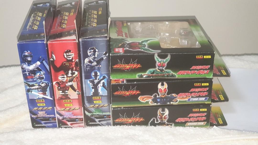 Kamen Masked Rider Souchaku Henshin Chogokin Diecast Transarmor ...