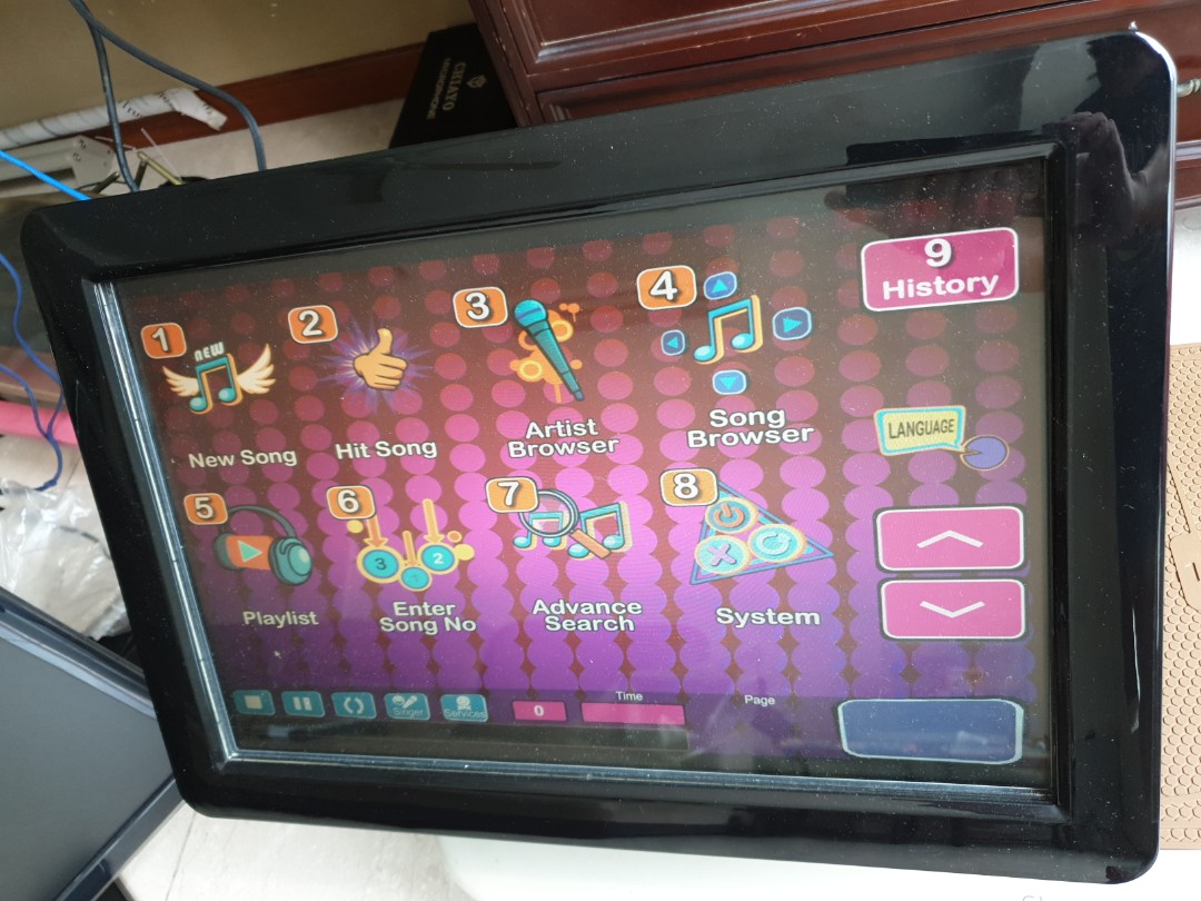 Karaoke desktop loaded with songs and touch screen monitor, Computers ...