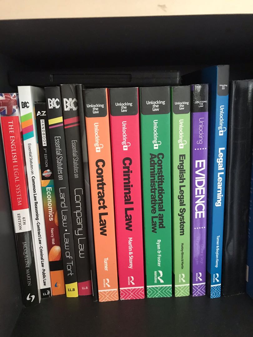 Law Textbooks A-Levels/Degree, Hobbies & Toys, Books & Magazines ...