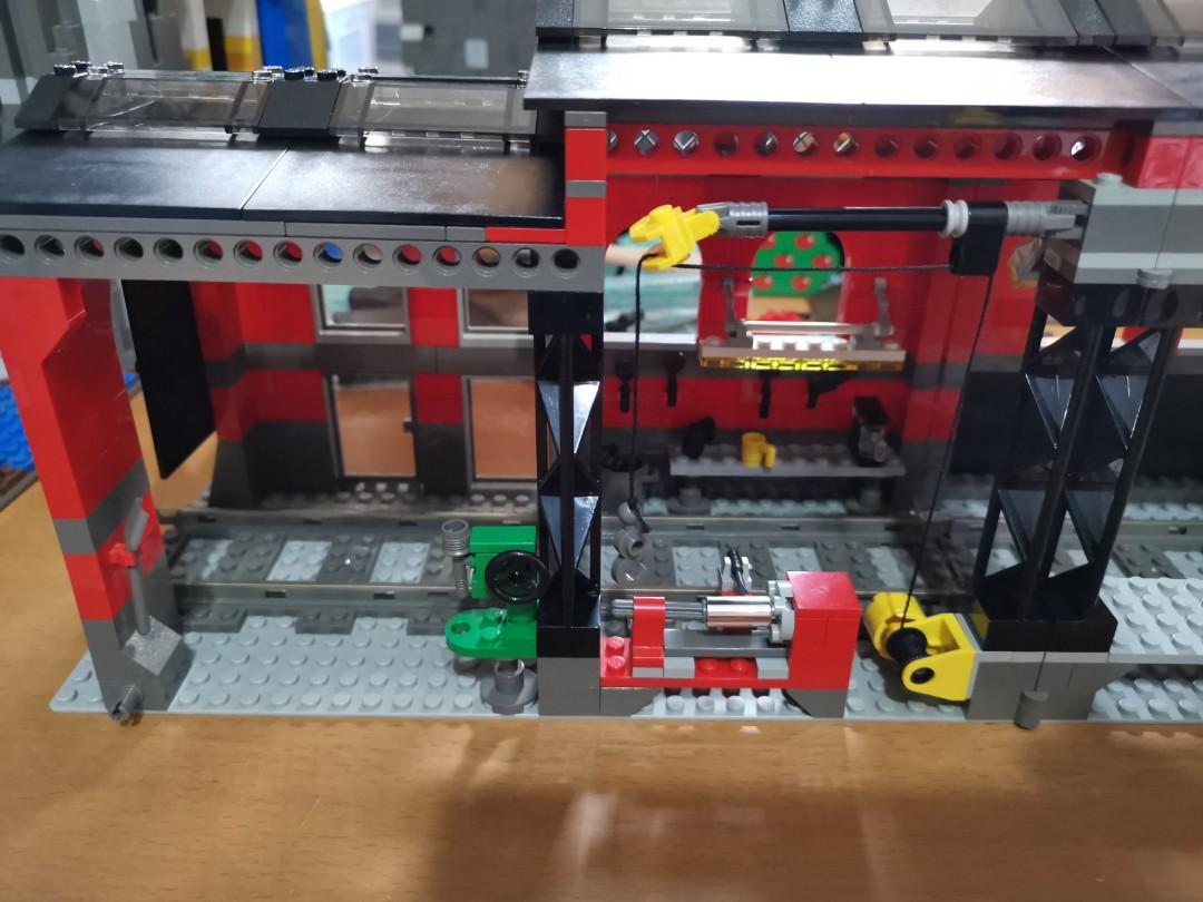 Lego 10027 9V Train Engine Shed, Hobbies & Toys, Toys & Games on Carousell