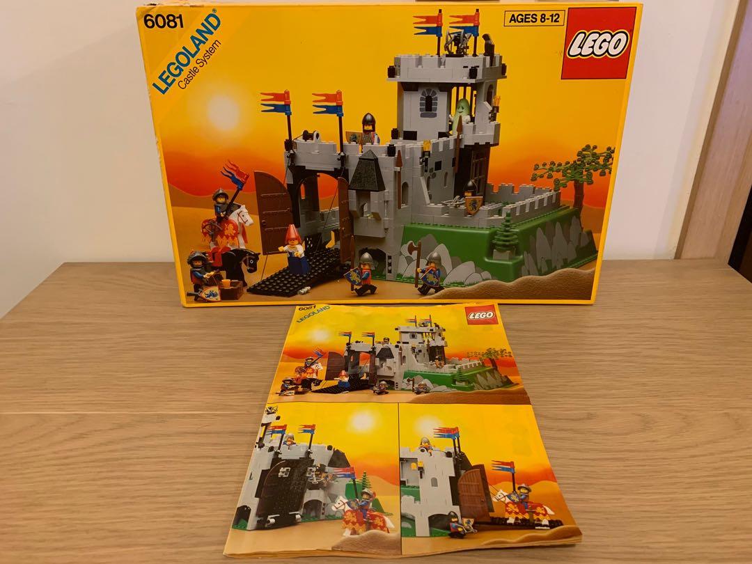 Lego 6081 Castle Crusaders King’s Mountain Fortress 城堡 十字軍 山頂堡壘, 興趣及遊戲 ...