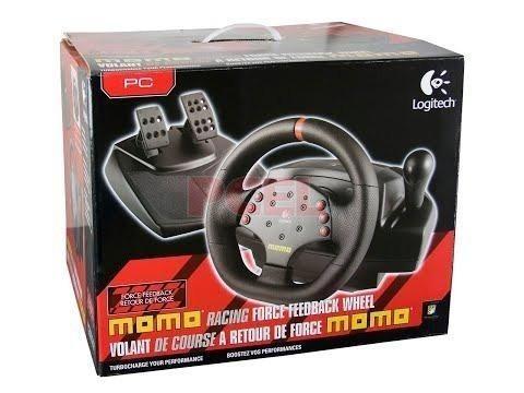 Logitech MOMO Force Feedback Racing Wheel, Video Gaming, Video Game ...