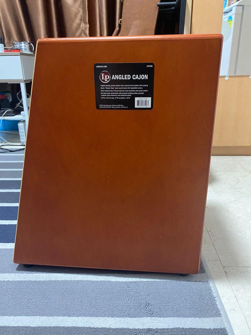 LP Angled Cajon (LP1433), Hobbies & Toys, Music & Media, Musical ...