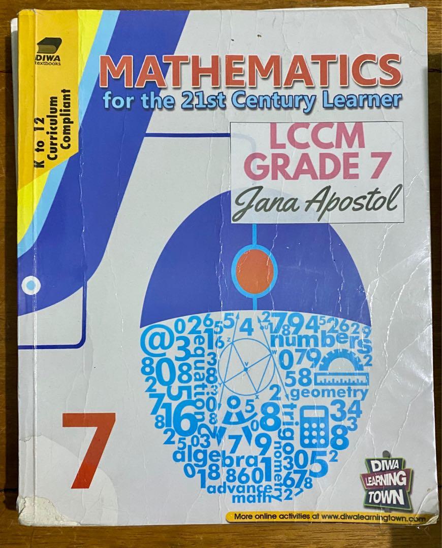 Mathematics for the 21st Century Learner Grade 7 Diwa Textbooks ...