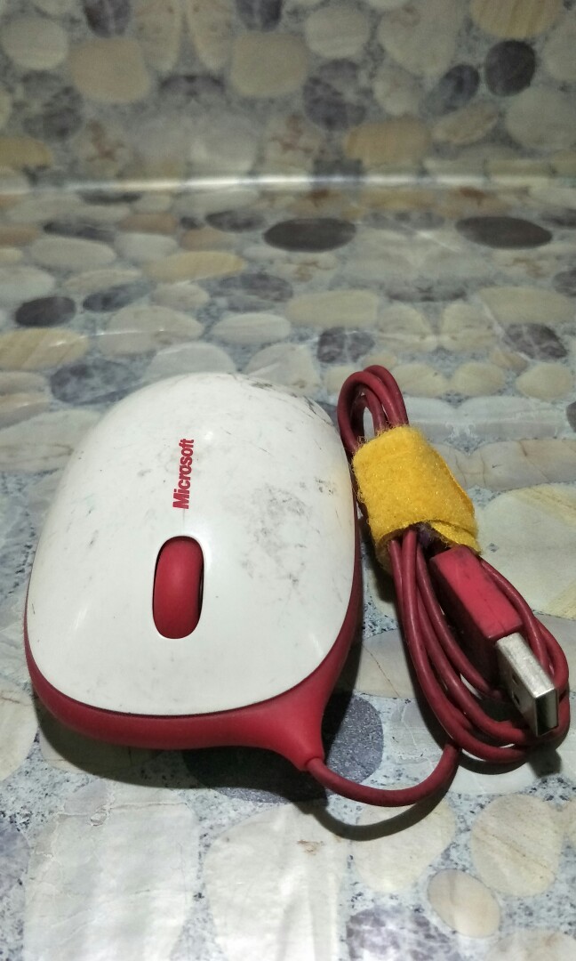 Microsoft Wired Optical Mouse, Computers & Tech, Parts & Accessories ...