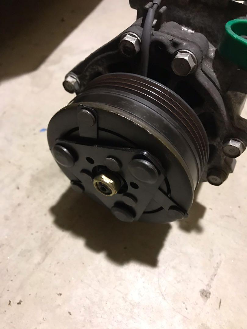 Mitsubishi colt version R , Aircon compressor original japan, Car ...