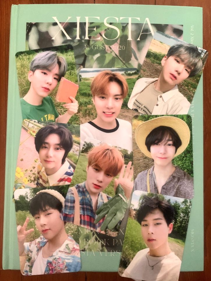 Monsta X Xiesta Photobook Inserts, Hobbies & Toys, Memorabilia ...