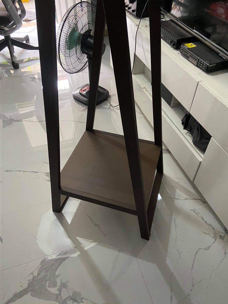 Muji oak wood clothes rack, Furniture & Home Living, Home Improvement ...