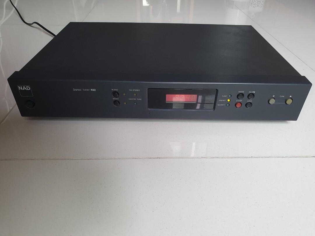 NAD 402 Tuner, Audio, Soundbars, Speakers & Amplifiers on Carousell