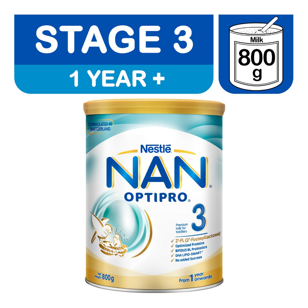 Nan Optipro Gro 3, Babies & Kids, Nursing & Feeding, Weaning & Toddler ...