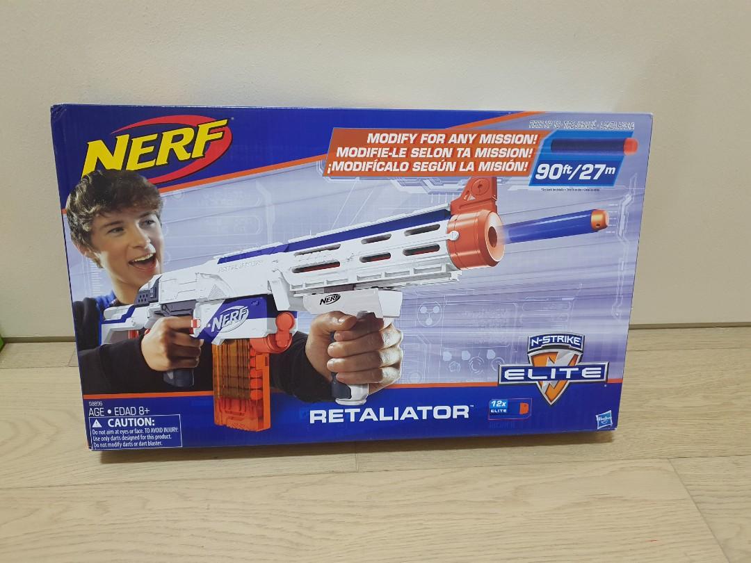 Nerf Elite Retaliator, Hobbies & Toys, Toys & Games on Carousell