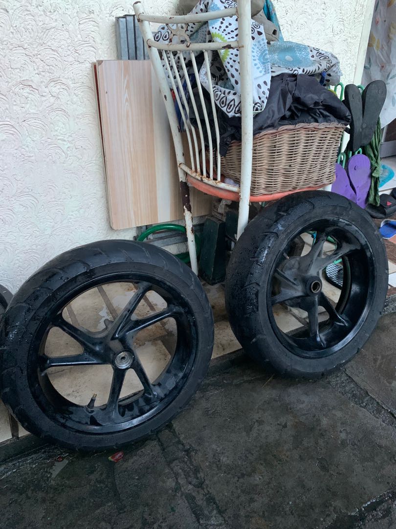 NMAX stock mags and tire, Motorbikes, Motorbike Parts & Accessories ...