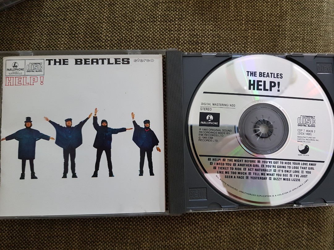 Original CD: The Beatles - Help, Hobbies & Toys, Music & Media, Music ...