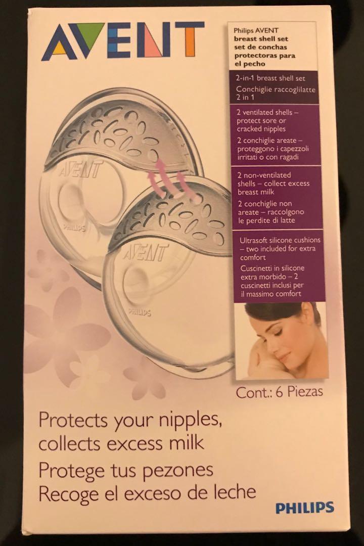 Philips Avent Breast Shells set, Babies & Kids, Nursing & Feeding ...