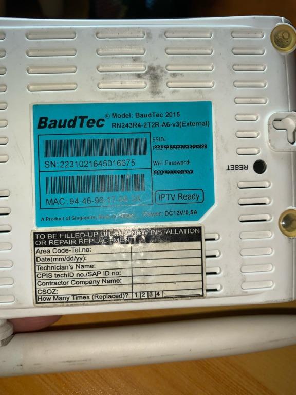 PLDT Home DSL WiFi Modem/Router, Computers & Tech, Parts & Accessories ...
