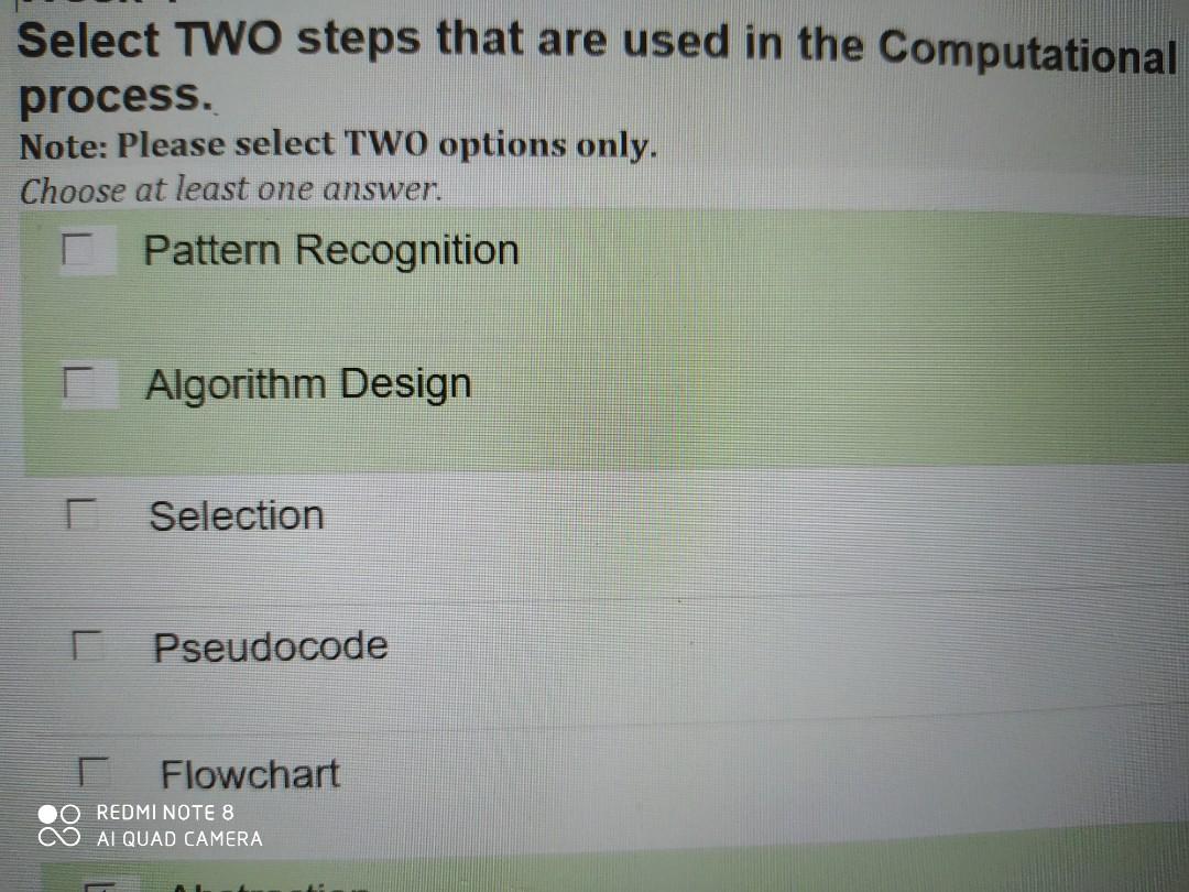 PS0001 Introduction to Computational Thinking MCQ Quiz (LAMS) + Lab and Tutorial Answers ...