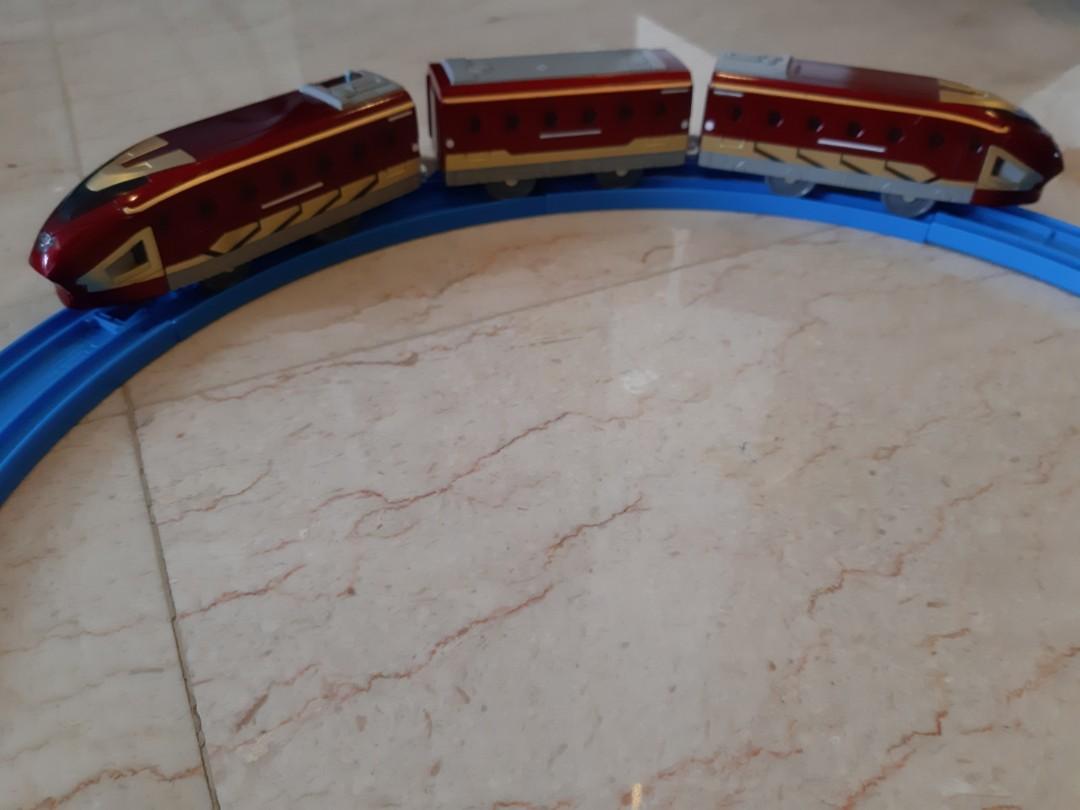 Rare Takara Tomy PLARAIL Iron Man Train w Head Light, Hobbies & Toys ...