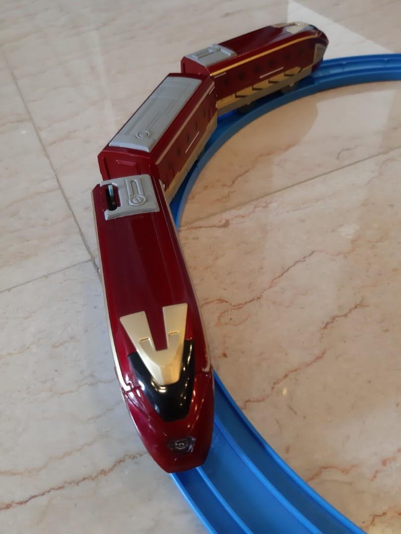 Rare Takara Tomy PLARAIL Iron Man Train w Head Light, Hobbies & Toys ...