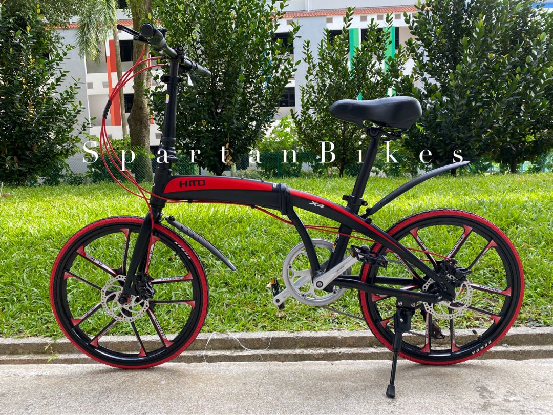HITO aluminium foldable 22 inch with sport alloy wheel, Bicycles & PMDs ...