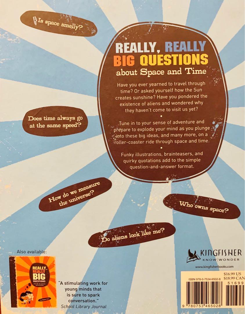 REALLY REALLY BIG QUESTIONS about Time and Space, Hobbies & Toys, Books ...