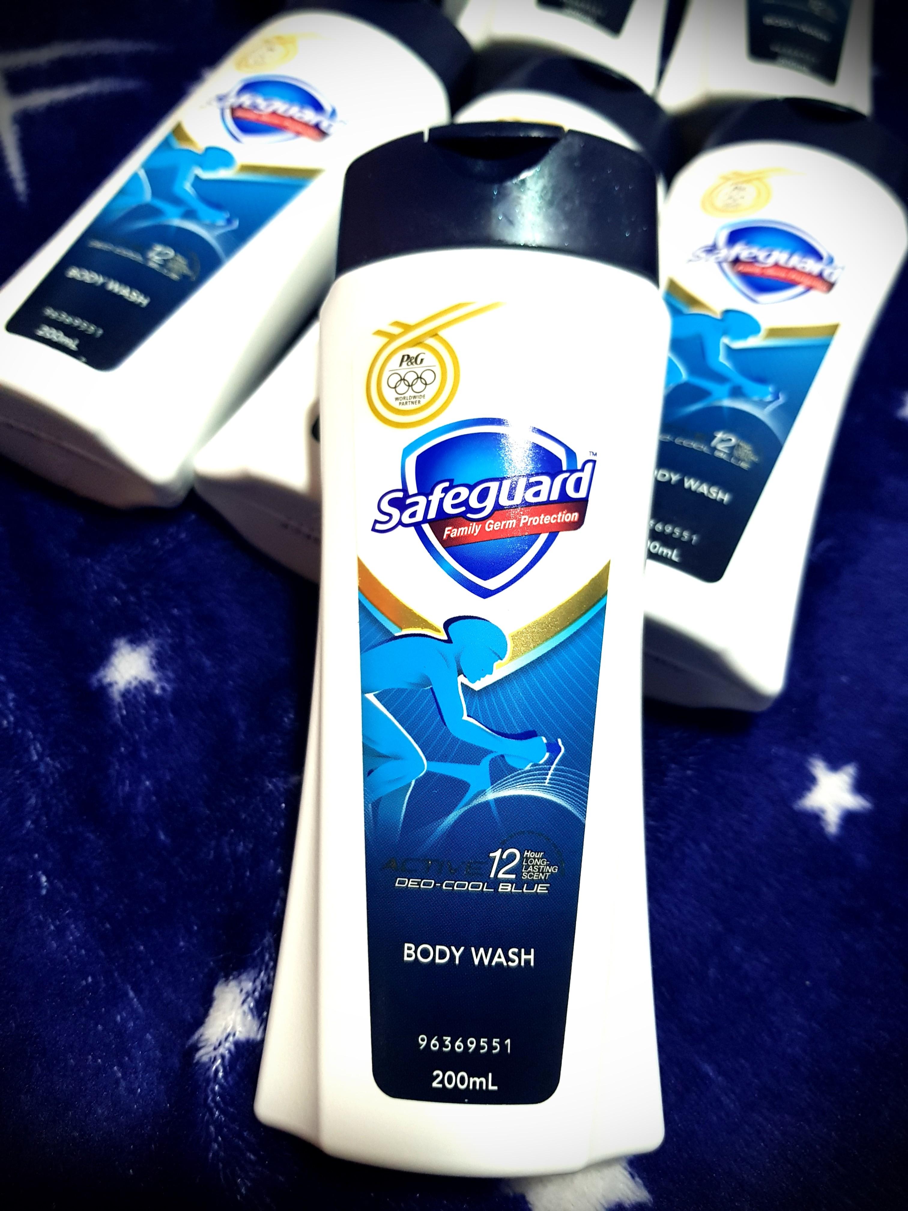 SafeGuard Body Wash (Active Deo-Cool Blue), Beauty & Personal Care ...