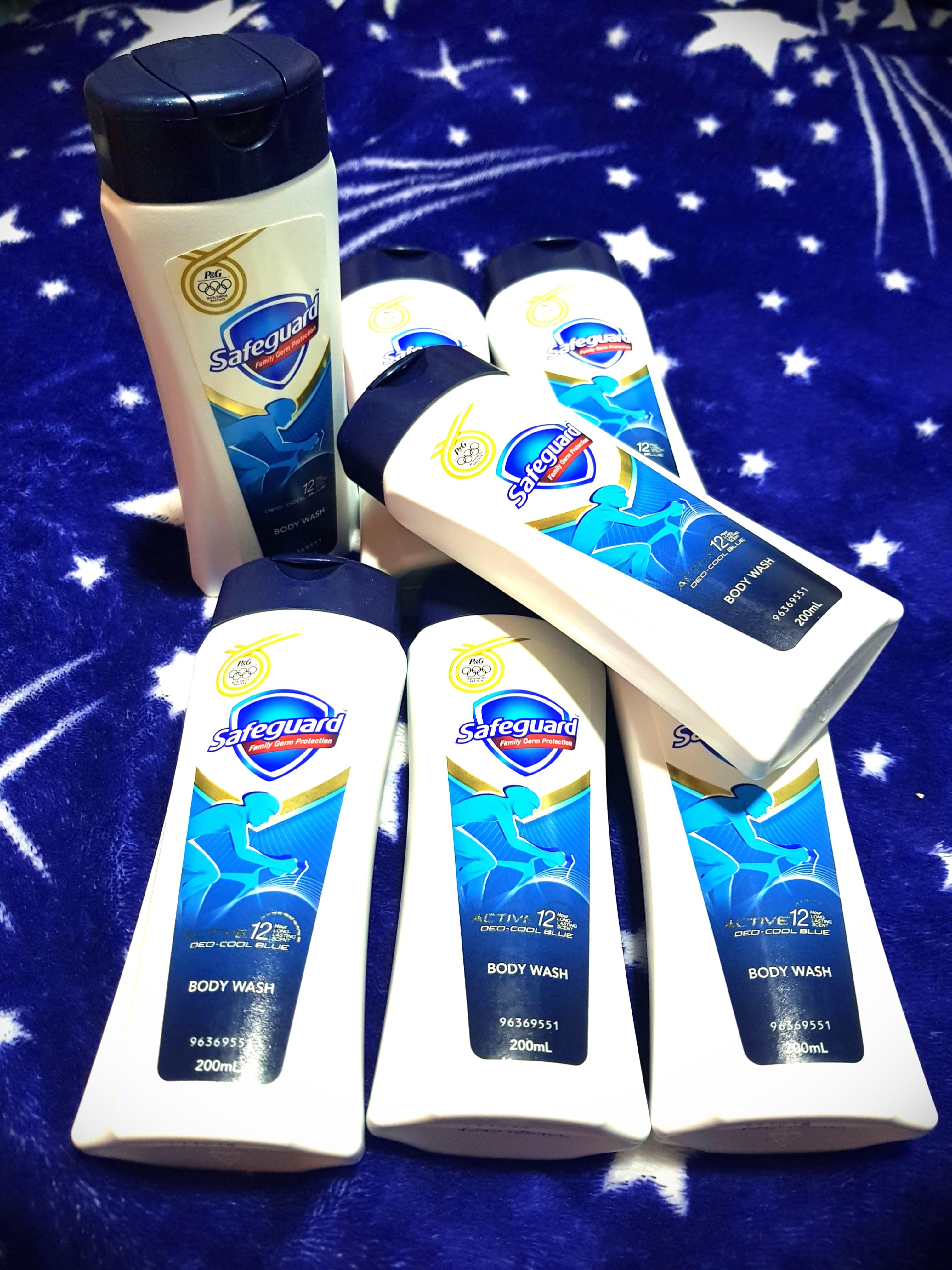 SafeGuard Body Wash (Active Deo-Cool Blue), Beauty & Personal Care ...