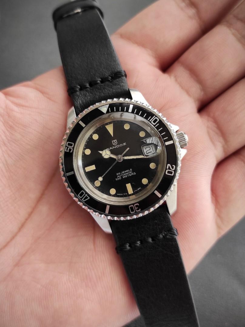 Sandoz Submariner Divers Watch, Luxury, Watches on Carousell