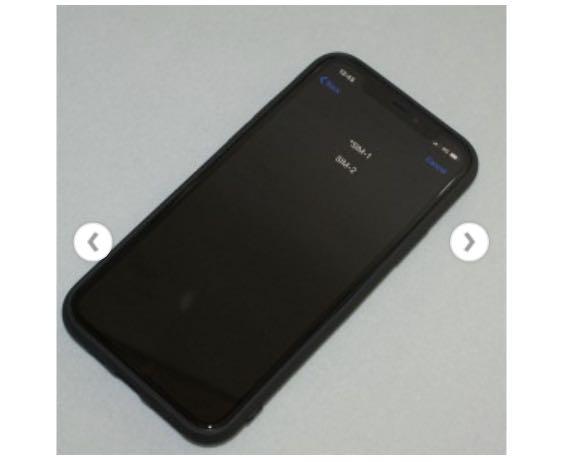 Simore iPhone 11 Pro Dual SIM Adapter with case, Audio, Portable Audio ...