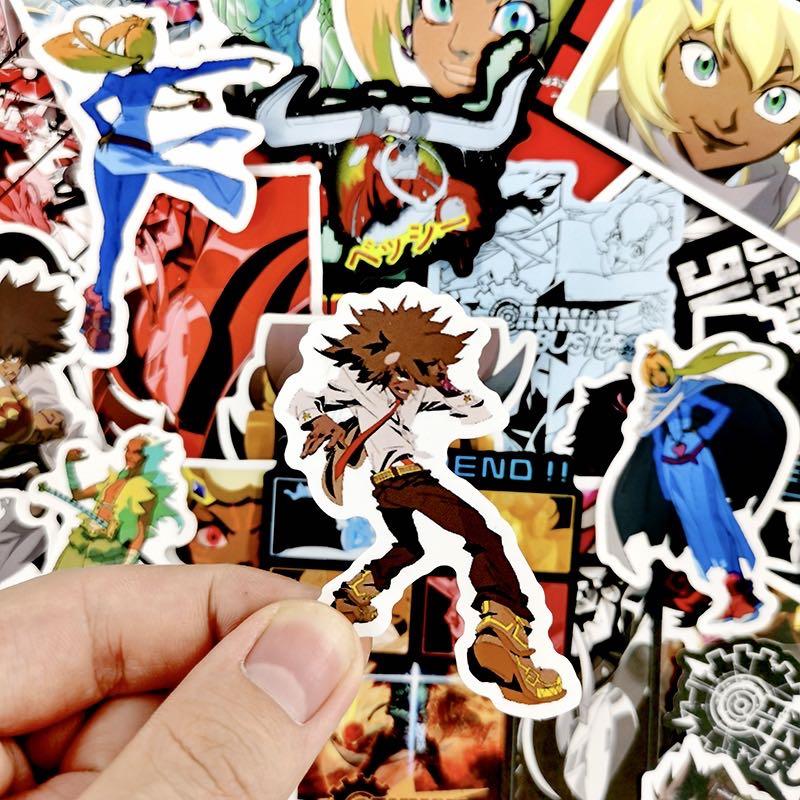 (Stickers) 50pc Cannon Busters American Japanese Manga Comics Anime ...
