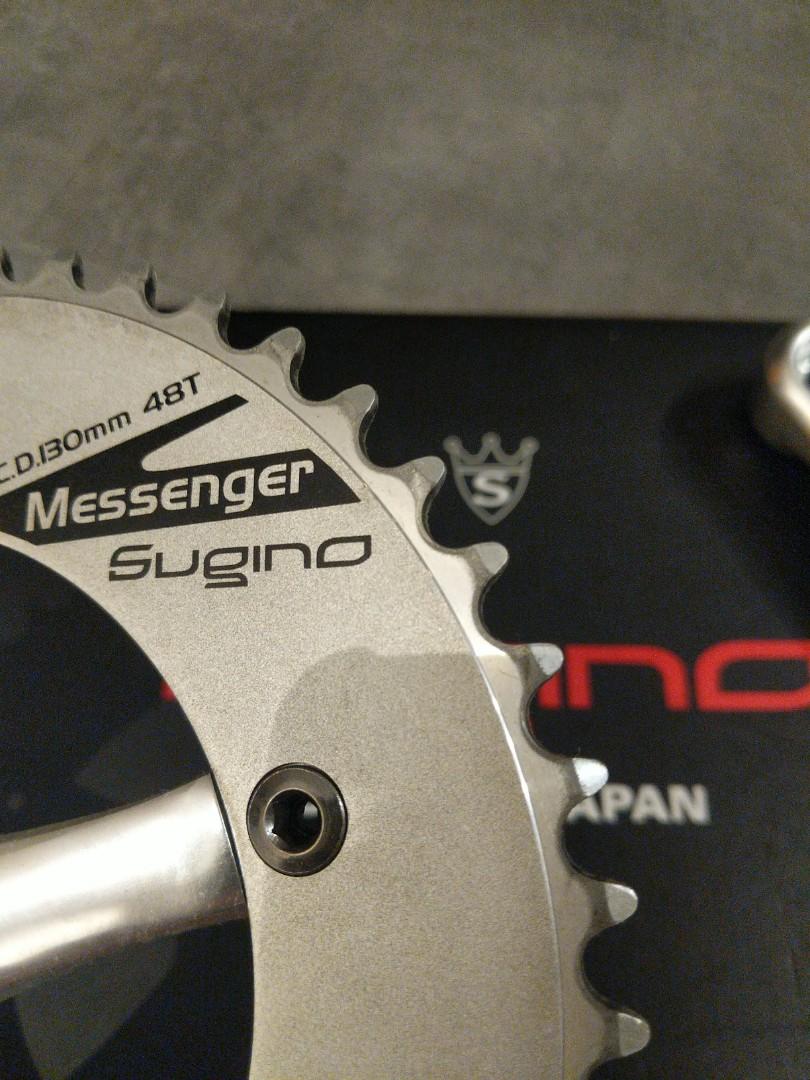 Sugino RD2 Messenger Crankset 48T, Sports Equipment, Bicycles & Parts, Bicycles on Carousell