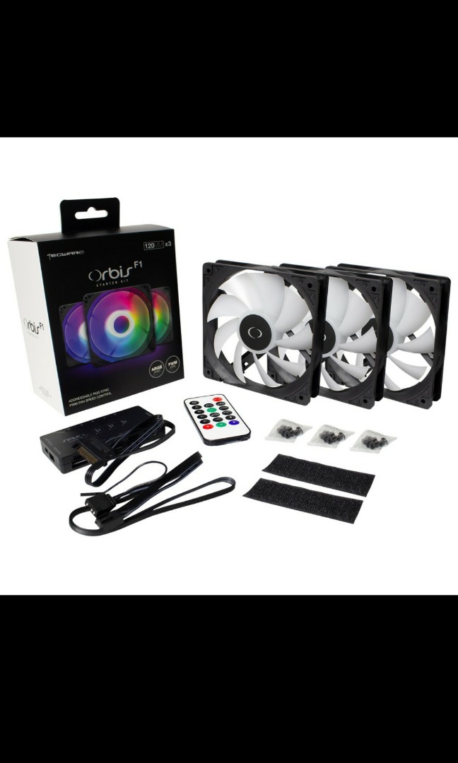 Tecware Orbis F1 ( 3 fans set), Electronics, Computer Parts ...