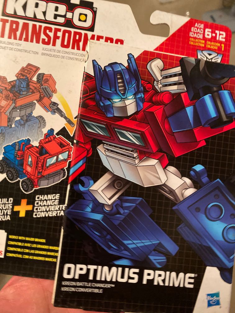 Transformers kreo optimus prime, Hobbies & Toys, Toys & Games on Carousell