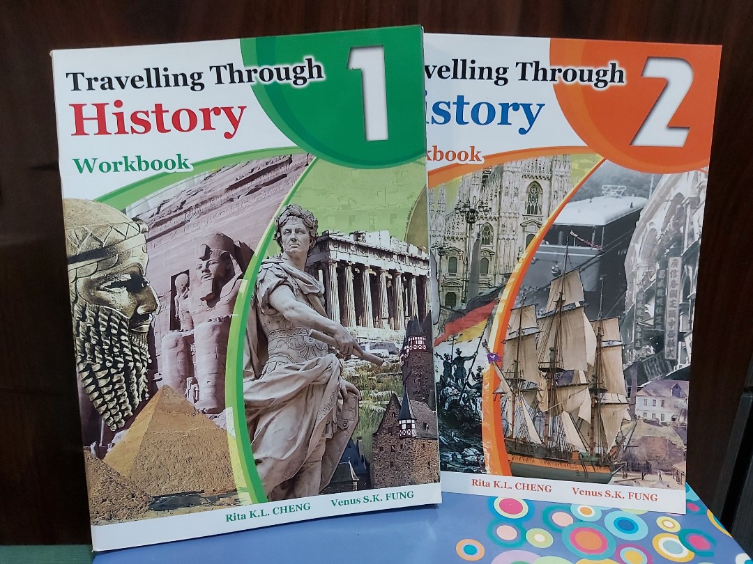 Travelling Through History Workbook 1 Workbook 2, 興趣及遊戲, 書本 & 文具, 書本及雜誌 ...