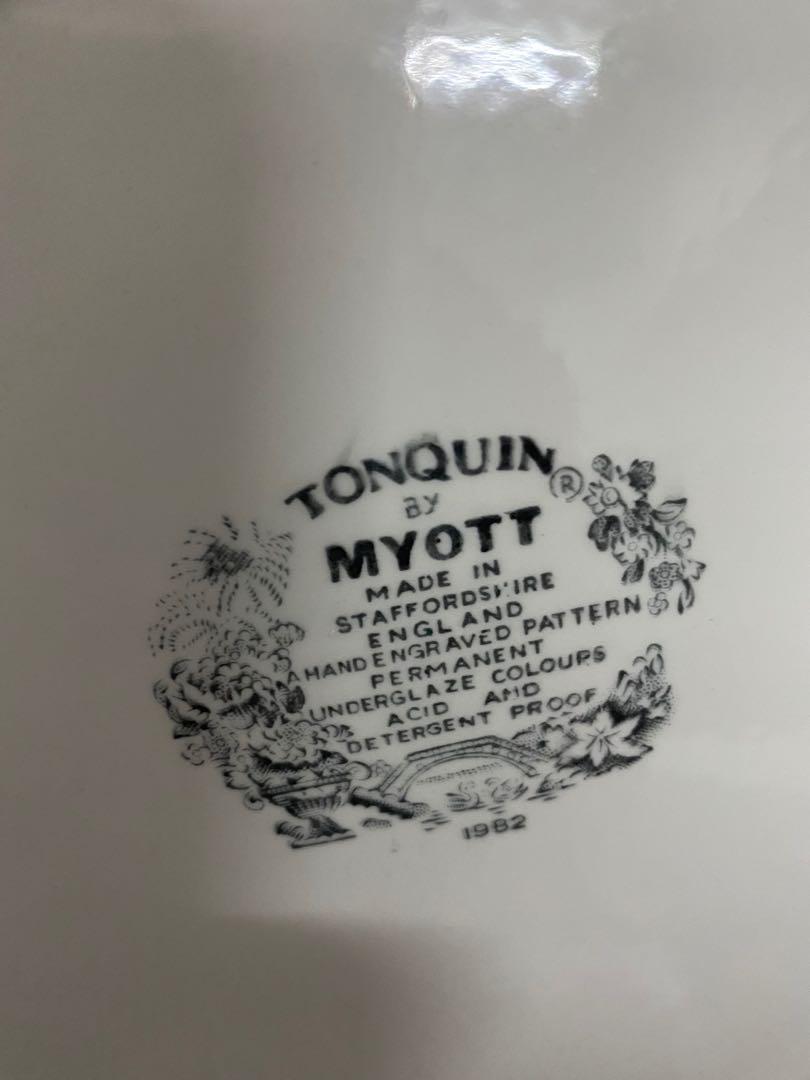 Vintage Plate Tonquin by Myott big platter, Hobbies & Toys ...